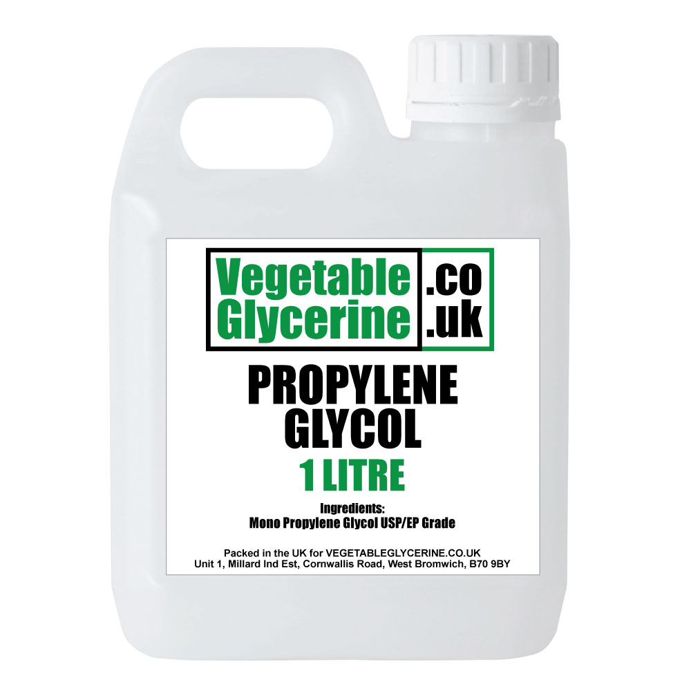 1 Litre Propylene Glycol - Vegetableglycerine.co.uk